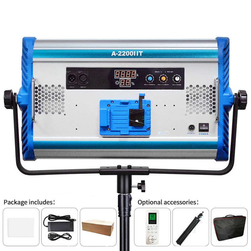 100W Yidoblo LED Video Studio Lights DMX Control 97ra Panel Lamp With ...